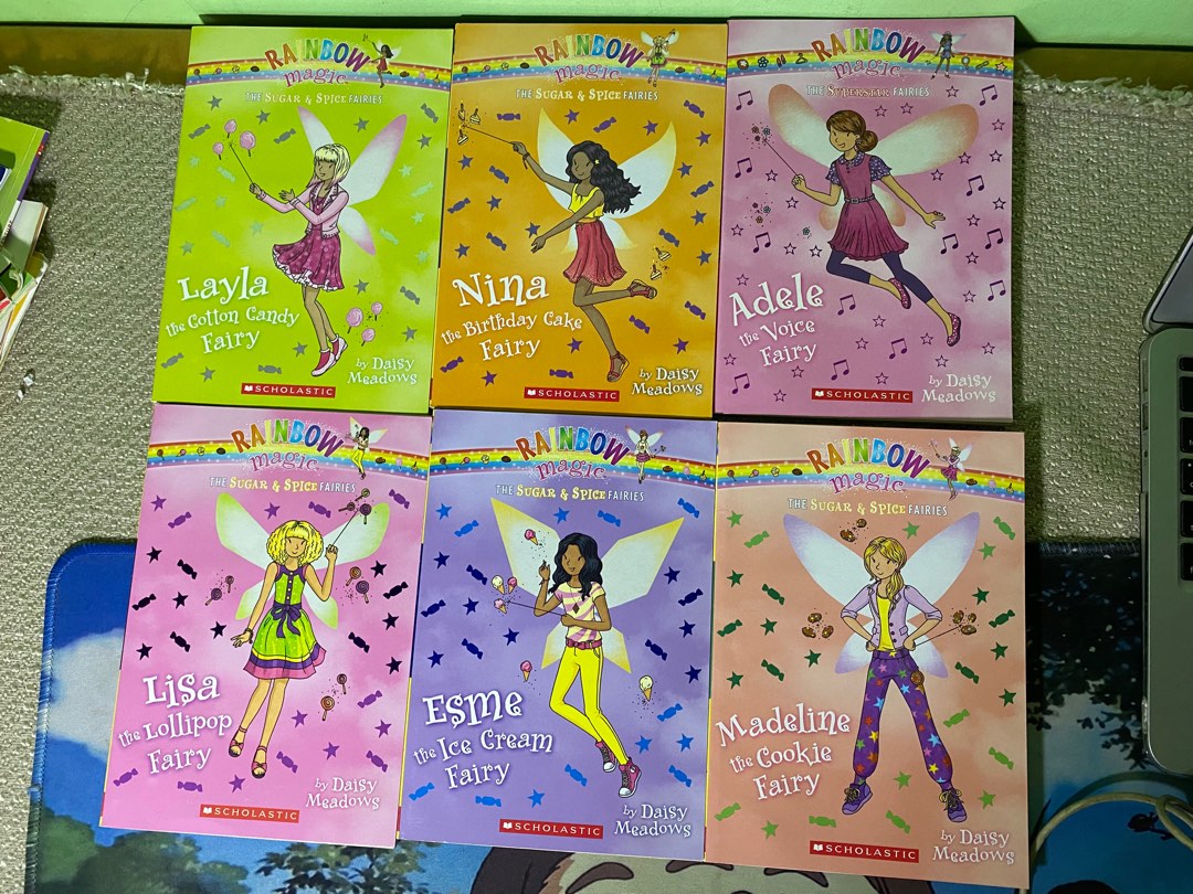 Rainbow Magic Fairies Book set (6 books), Hobbies & Toys, Books ...