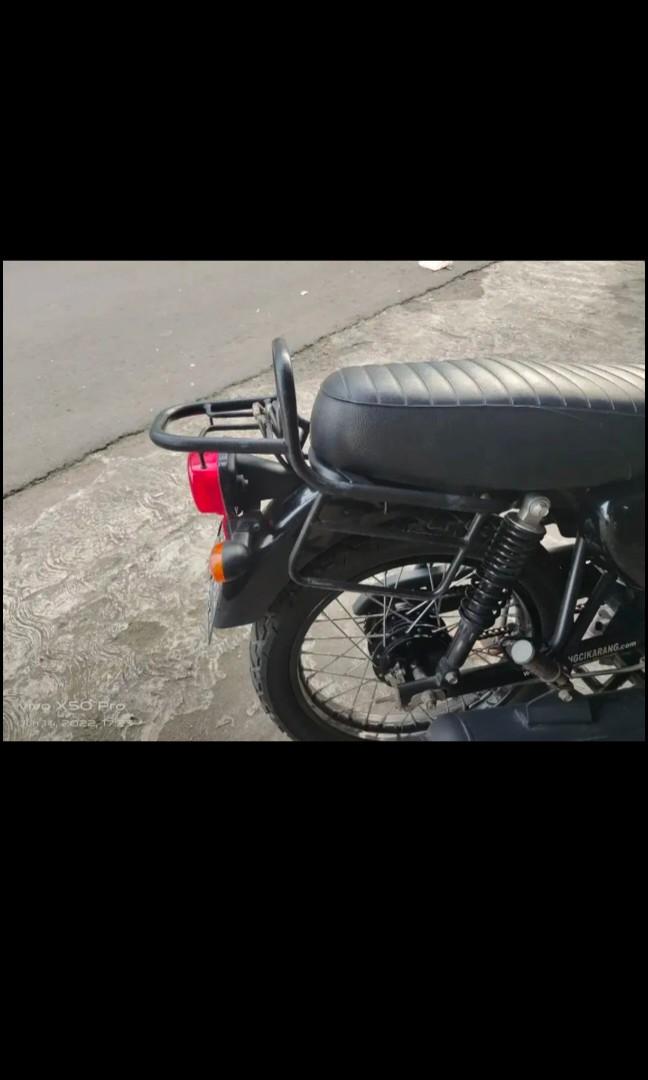 Rak Besi Motor Kawasaki W175, Motor di Carousell