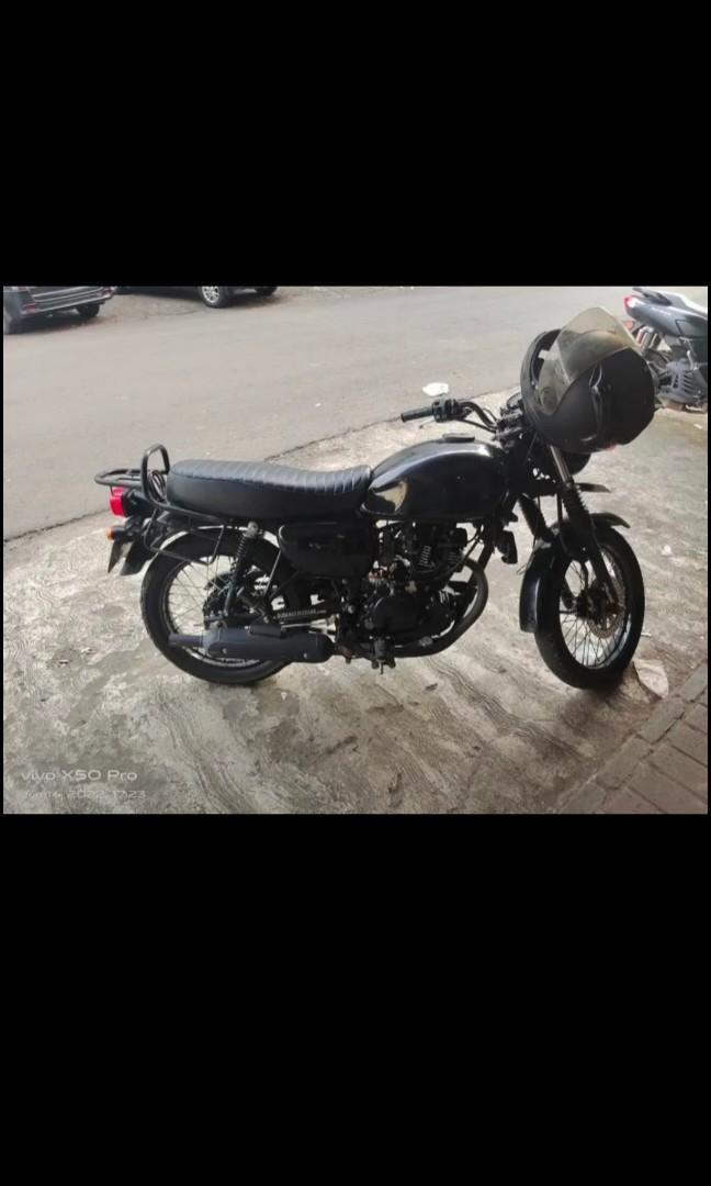 Rak Besi Motor Kawasaki W175, Motor di Carousell