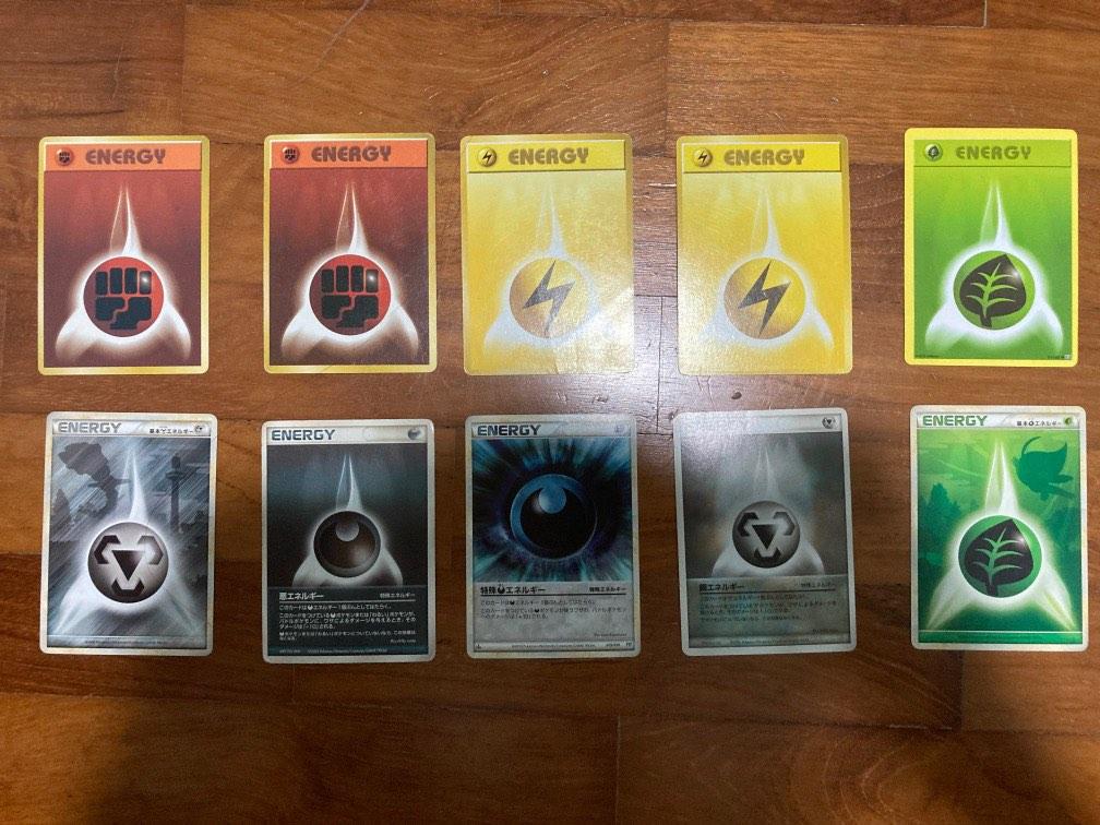 Rare energy cards, Hobbies & Toys, Toys & Games on Carousell