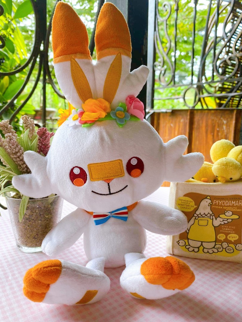 RARE SCORBUNNY EASTER ver. POKEMON CENTER, Hobbies & Toys, Toys & Games ...