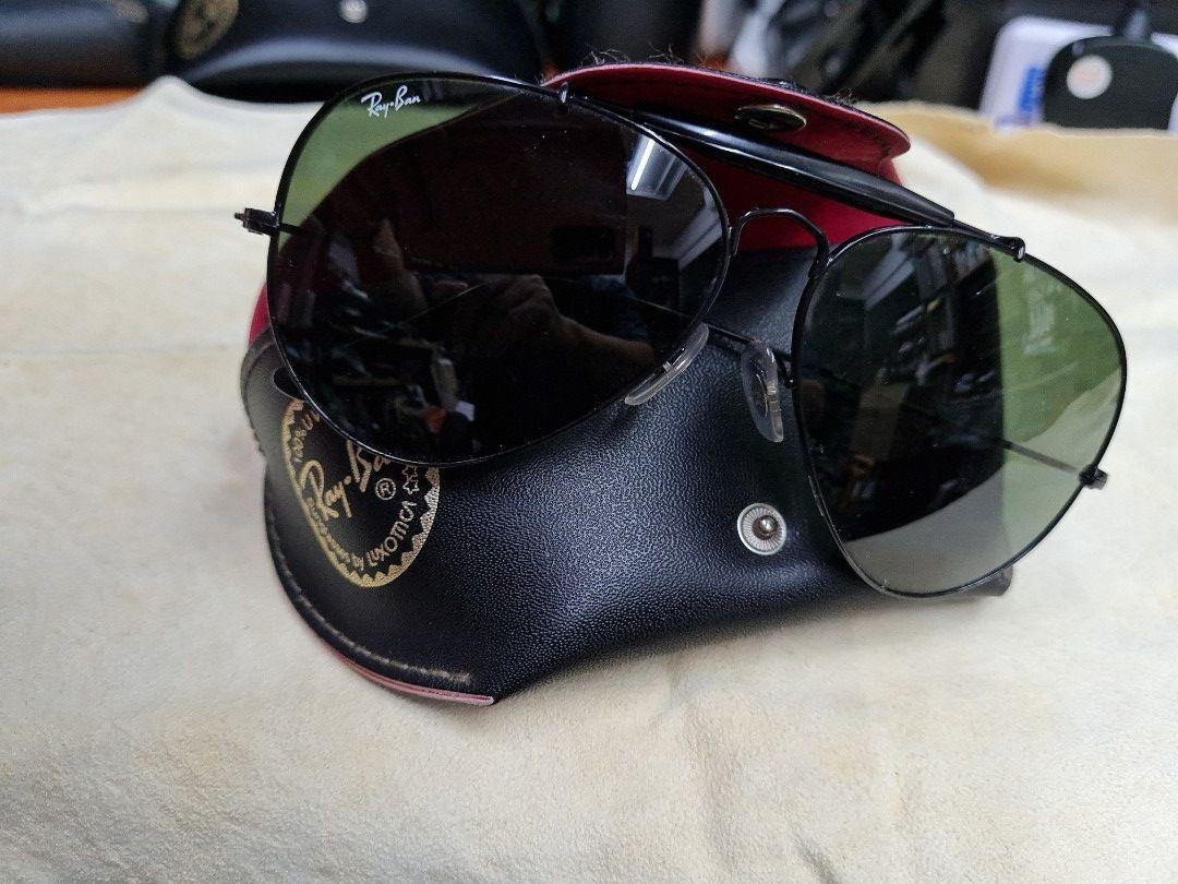 Ray Ban sunglasses dark green, Men's Fashion, Watches & Accessories ...