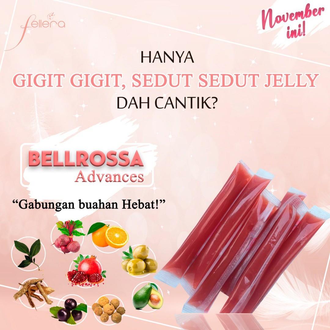 READYSTOCK Bellrossa Advances Jelly by Fellera Skin, Health & Nutrition ...