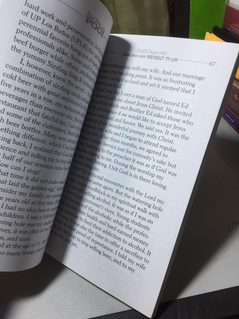 Real Men are POGI by Andy Roberto, Hobbies & Toys, Books & Magazines, Religion Books on Carousell