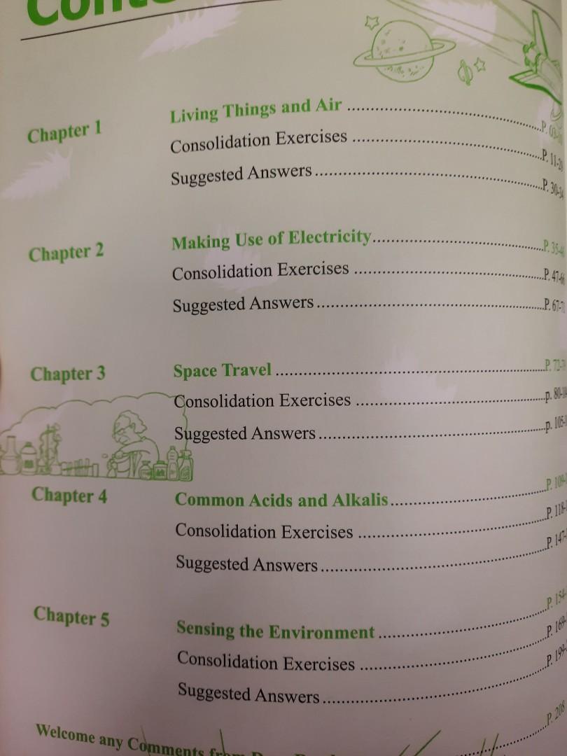 Revision Exercises on Integrated Science Book 2 中二科學練習, 興趣及遊戲, 書本 & 文具 ...