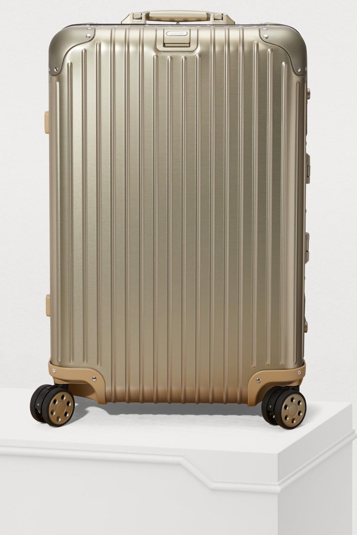 Rimowa titanium etag M size, Hobbies & Toys, Travel, Luggage on Carousell