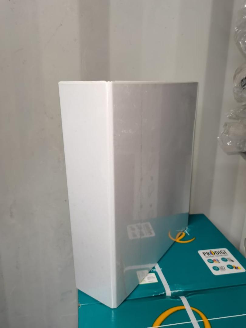 RING FILE W/LAMINATION PVC 2-D - 3" SPINE A4 WHITE, Hobbies & Toys ...