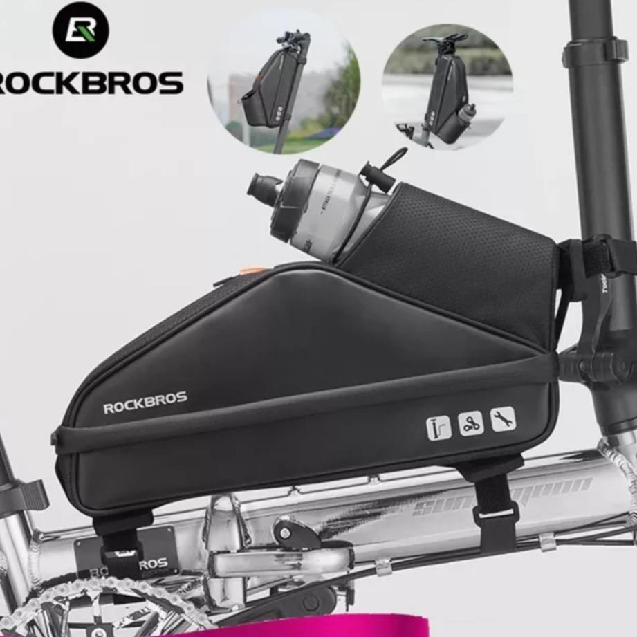 Rockbros Folding Bike Bag with bottle compartment, Sports Equipment ...