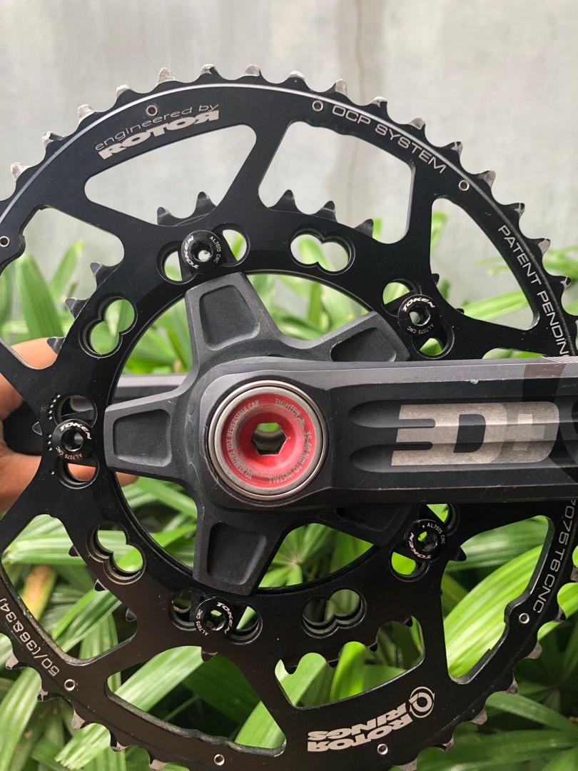ROTOR 3D+ Crankset Q Rings, Sports Equipment, Bicycles & Parts ...