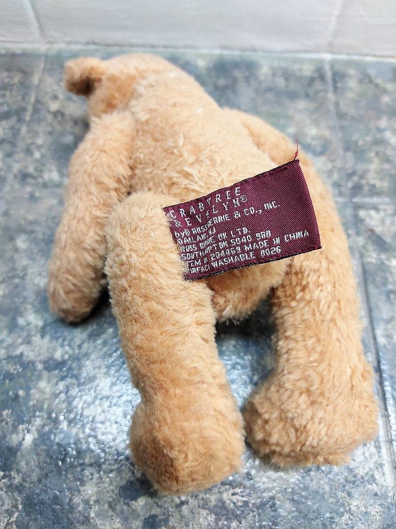 RUSS BERRIE "Crabtree & Evelyn Rebecca" Plush Teddy Bear Limited ...