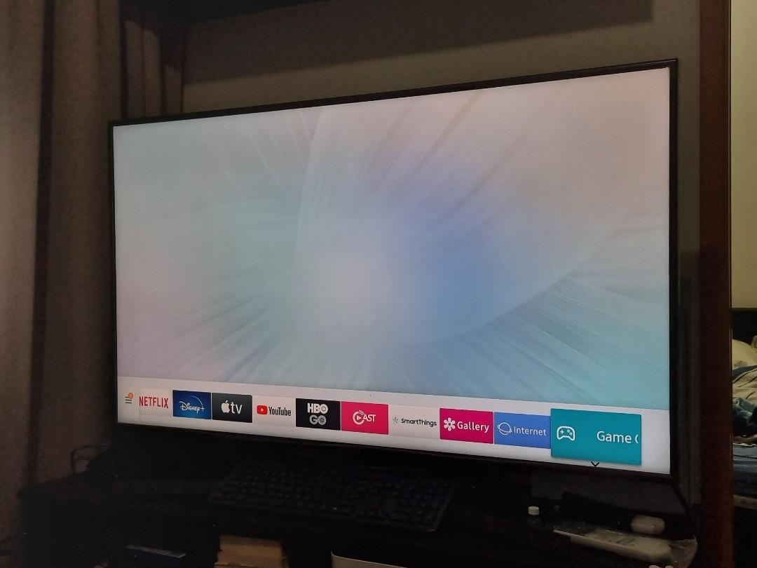 Samsung 50in Ultra HD 4k Smart LED TV model UA50RU7-year 2020, TV ...