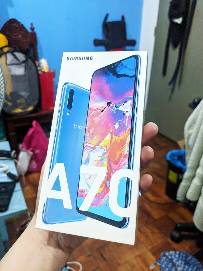 Samsung Galaxy A70 128GB 6GB Ram Blue, Mobile Phones & Gadgets, Mobile Phones, Android Phones ...