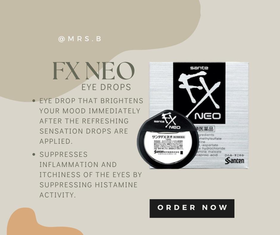Sante FX Neo - Eye Drops Japan, Beauty & Personal Care, Oral Care on ...