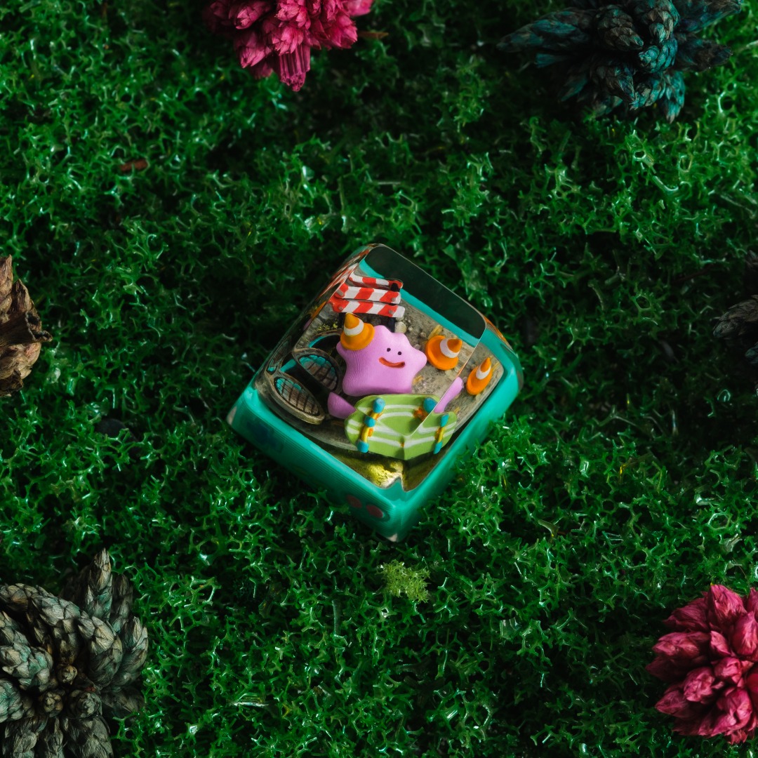 S-Craft Artisan Pokemon Keycaps (Ditto), Computers & Tech, Parts ...