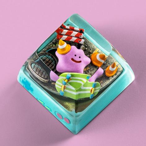 S-Craft Artisan Pokemon Keycaps (Ditto), Computers & Tech, Parts ...