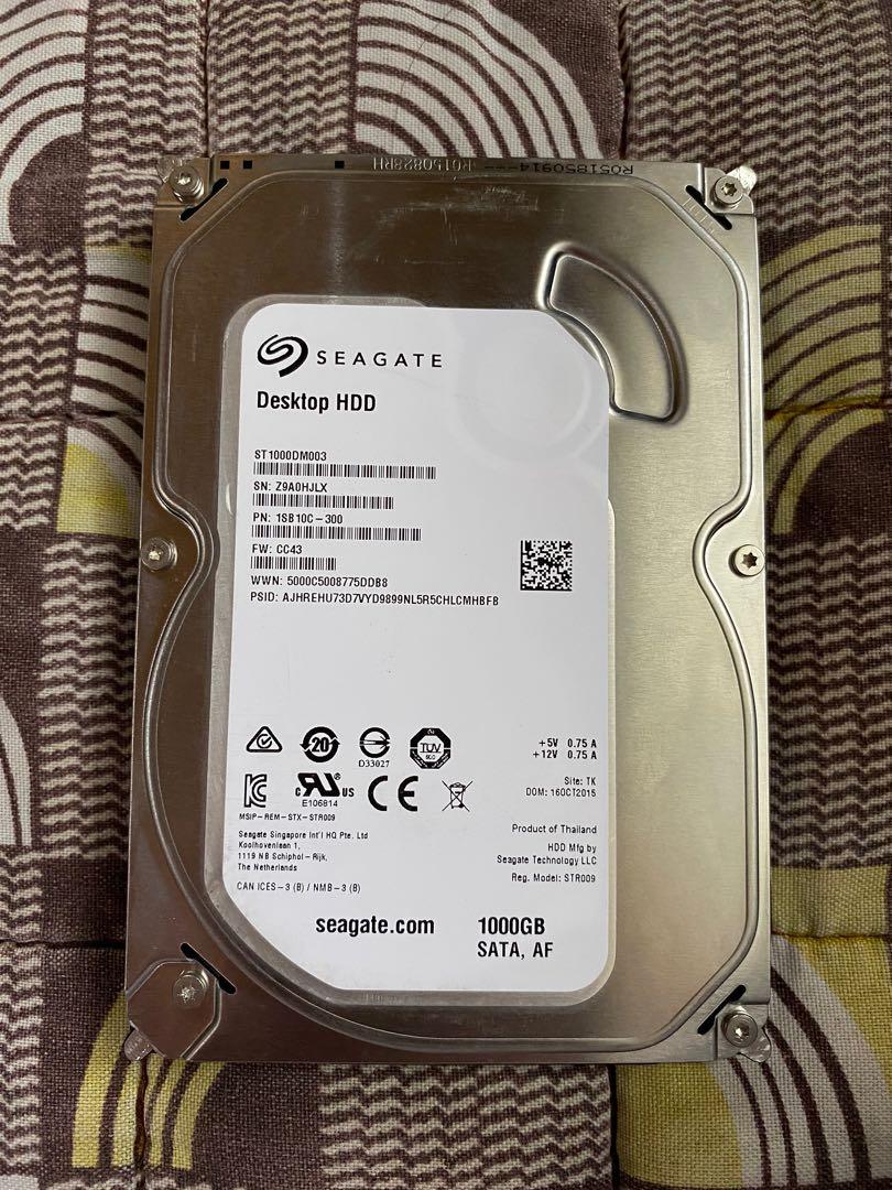 SEAGATE Hard Disk HDD free SATA CABLE, Computers & Tech, Desktops on ...