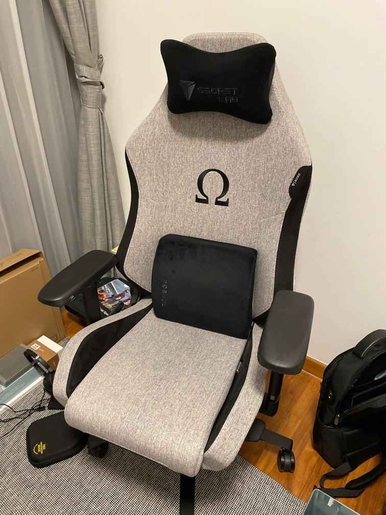 Secret Lab Omega 2020 cookies and cream gaming chair, Furniture & Home ...