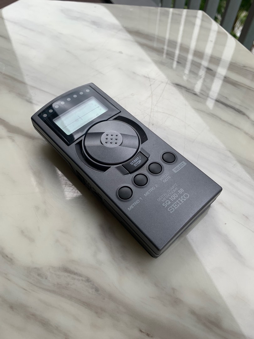 Seiko Digital Metronome SQ 100-88, Hobbies & Toys, Music & Media, Music ...