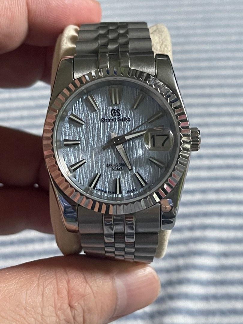 Seiko GS Mod Blue Dial, Men's Fashion, Watches & Accessories, Watches ...