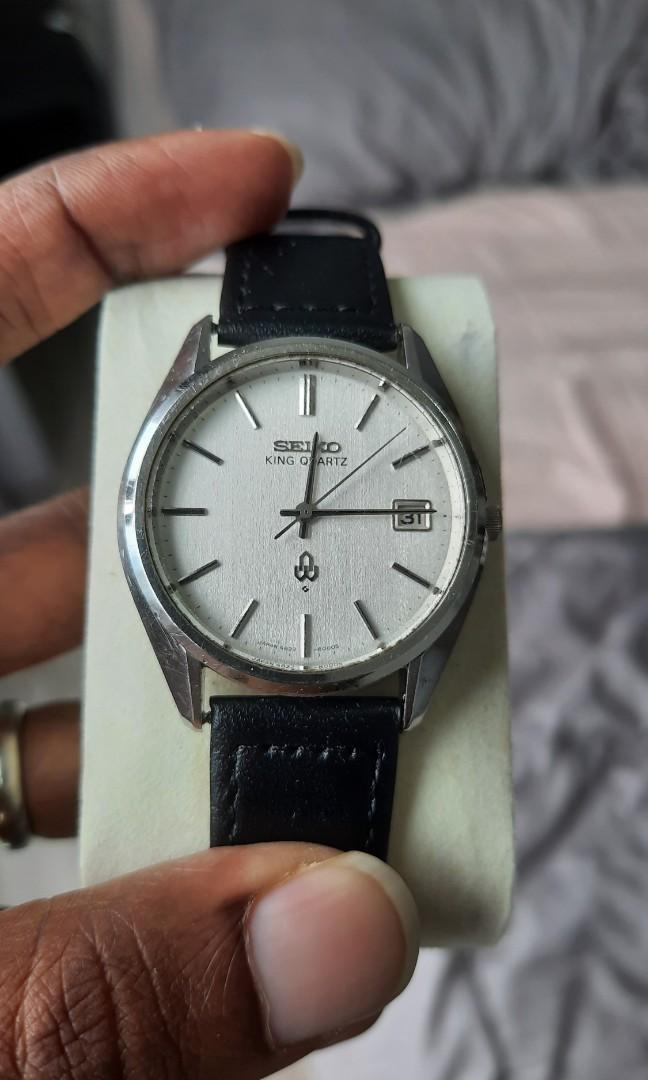 Seiko King Quartz, Men's Fashion, Watches & Accessories, Watches on ...