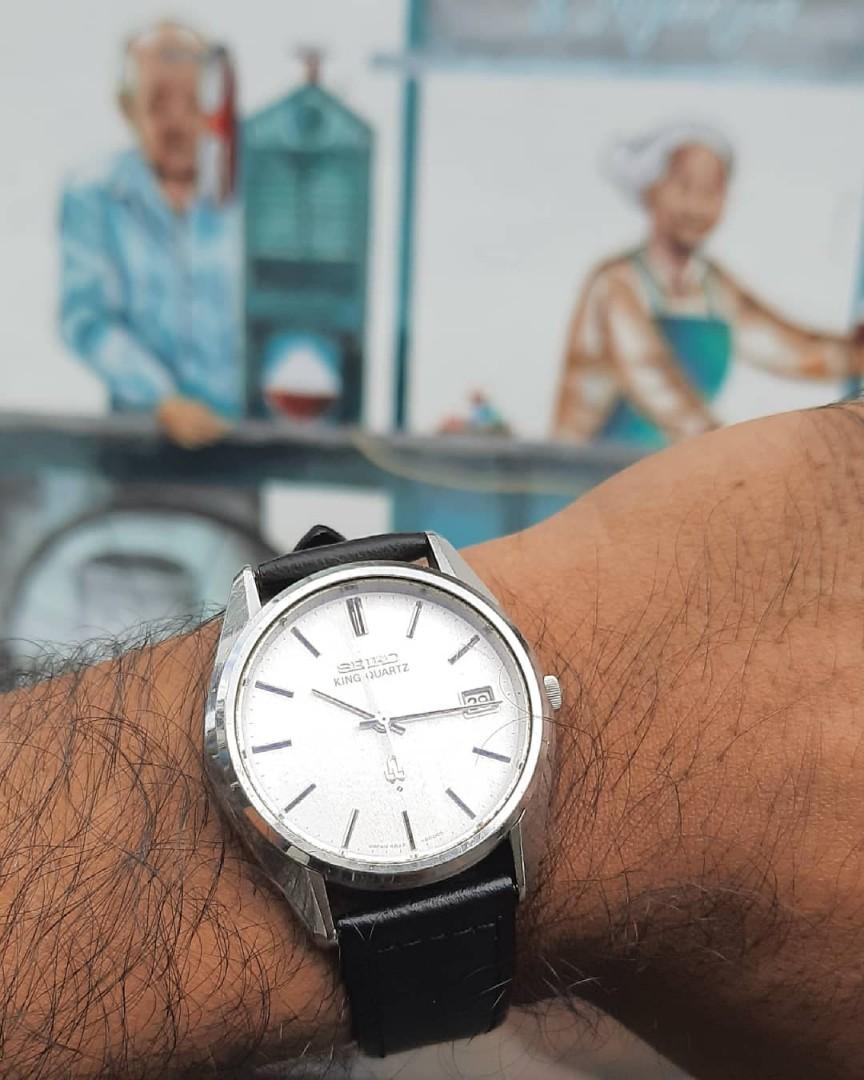 Seiko King Quartz, Men's Fashion, Watches & Accessories, Watches on ...