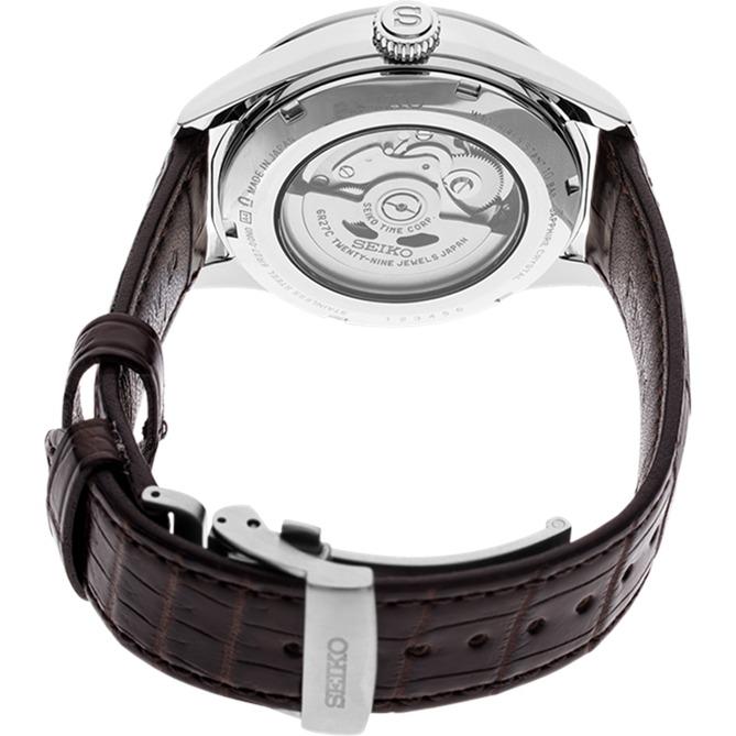 Seiko Presage White Dial Red Twelve Formal Dress Automatic Watch with ...