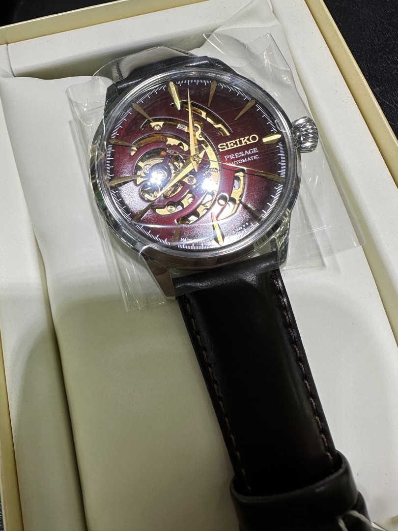 Seiko Star Bar Red Brick SSA455 SSA455J SSA455J1, Men's Fashion ...