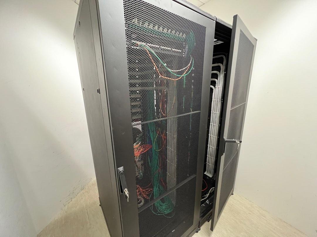 Server rack, Computers & Tech, Office & Business Technology on Carousell