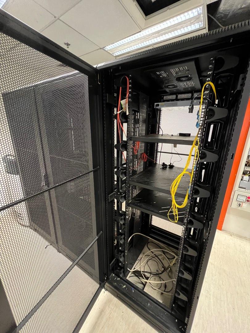 Server rack, Computers & Tech, Office & Business Technology on Carousell
