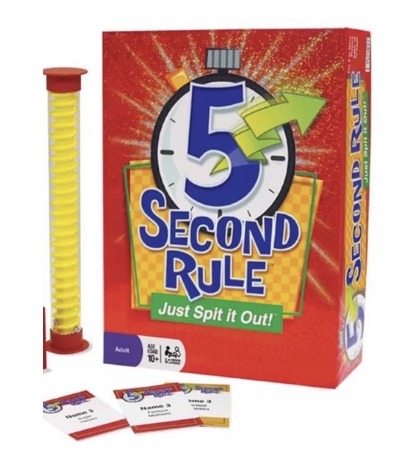 [SG LOCAL STOCKS] Five Second Rule Board Game Family Bonding Kids ...