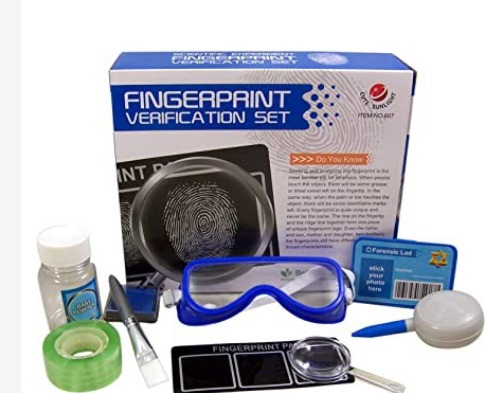 [SG Stock] Educational Toy Fingerprint Verification Detective Set ...