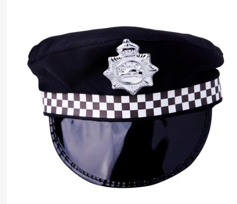 [SG Stock] Plastic Police Hat Costume Prop Halloween Cosplay, Hobbies ...