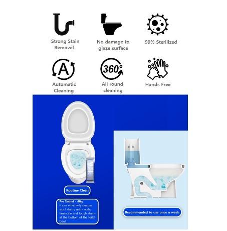 [SG Stock] Toilet Bowl Cleaner | Bubble Foam cleaning Remove tough ...