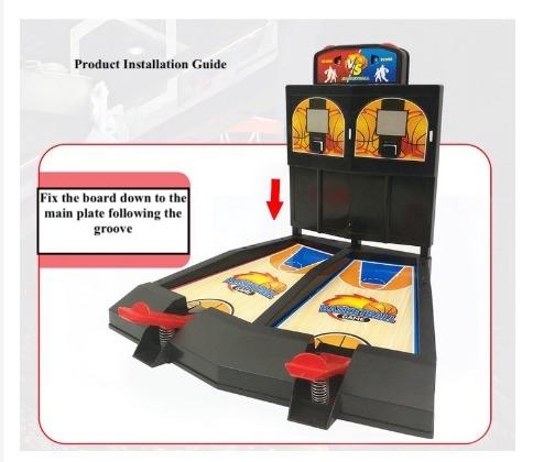 [SG STOCKS] Fun Basketball Kids Finger Shooting Basketball / 2 Player ...