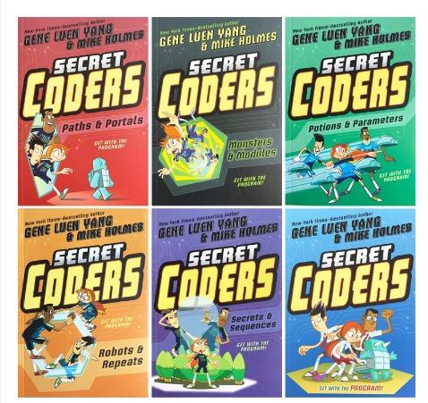 [SG STOCKS] Secret Coders (6 Books Boxed Set) by Gene Luen Yang, Hobbies & Toys, Books ...