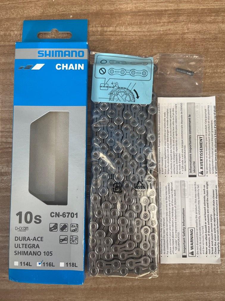 Shimano Dura Ace Ultegra 105 10 speed Chain, Sports Equipment, Bicycles ...