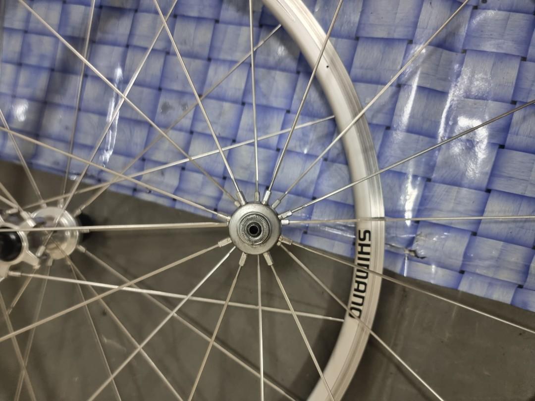 Shimano hw-r561 wheelset 700c v brake, Sports Equipment, Bicycles ...