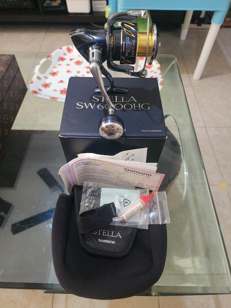 shimano stella sw6000hg, Sports Equipment, Fishing on Carousell