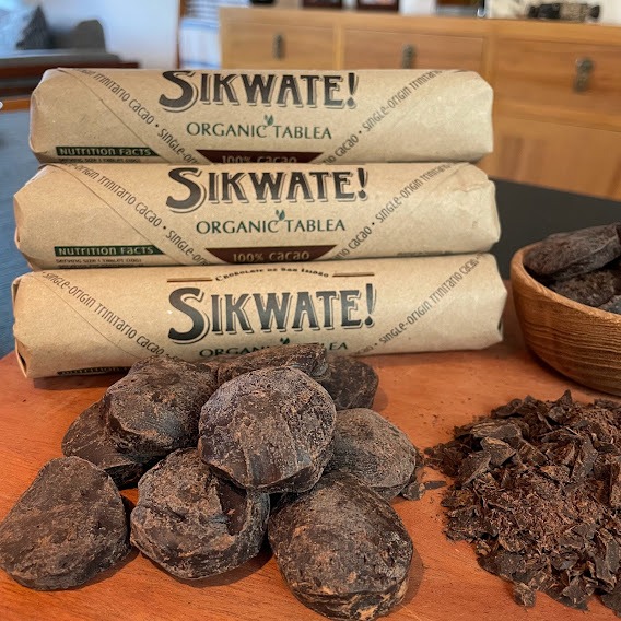 Sikwate Organic Cocoa Tablea | Set of 5 Rolls with 12 Tablets Each ...