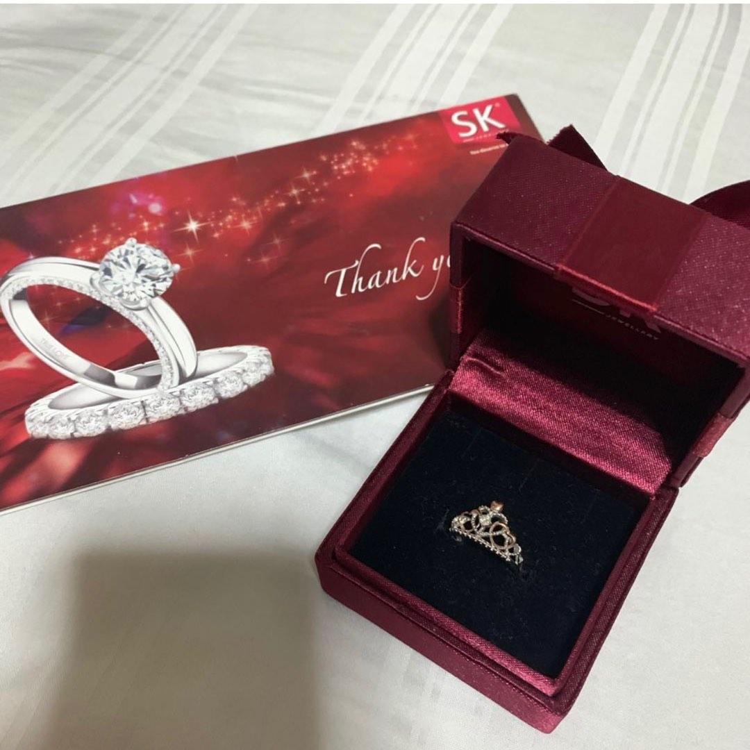 SK Disney Tiara Diamond Ring, Luxury, Accessories on Carousell