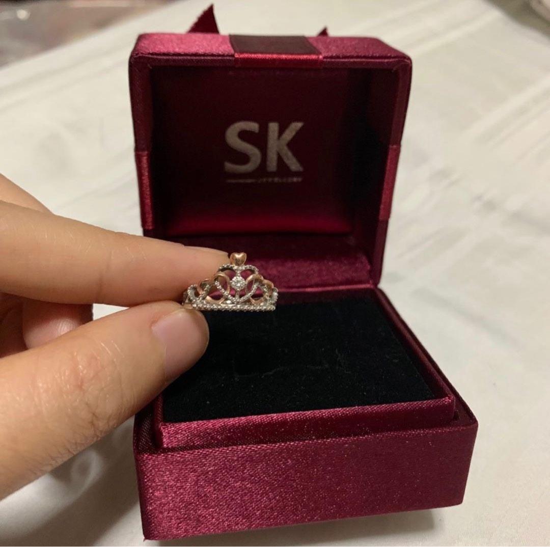 SK Disney Tiara Diamond Ring, Luxury, Accessories on Carousell