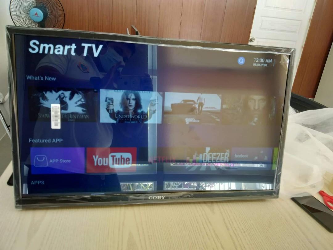 SMART TV 32INCH 2YEARS WARRANTY SERVICE COBY BRAND, TV & Home Appliances, TV & Entertainment, TV ...