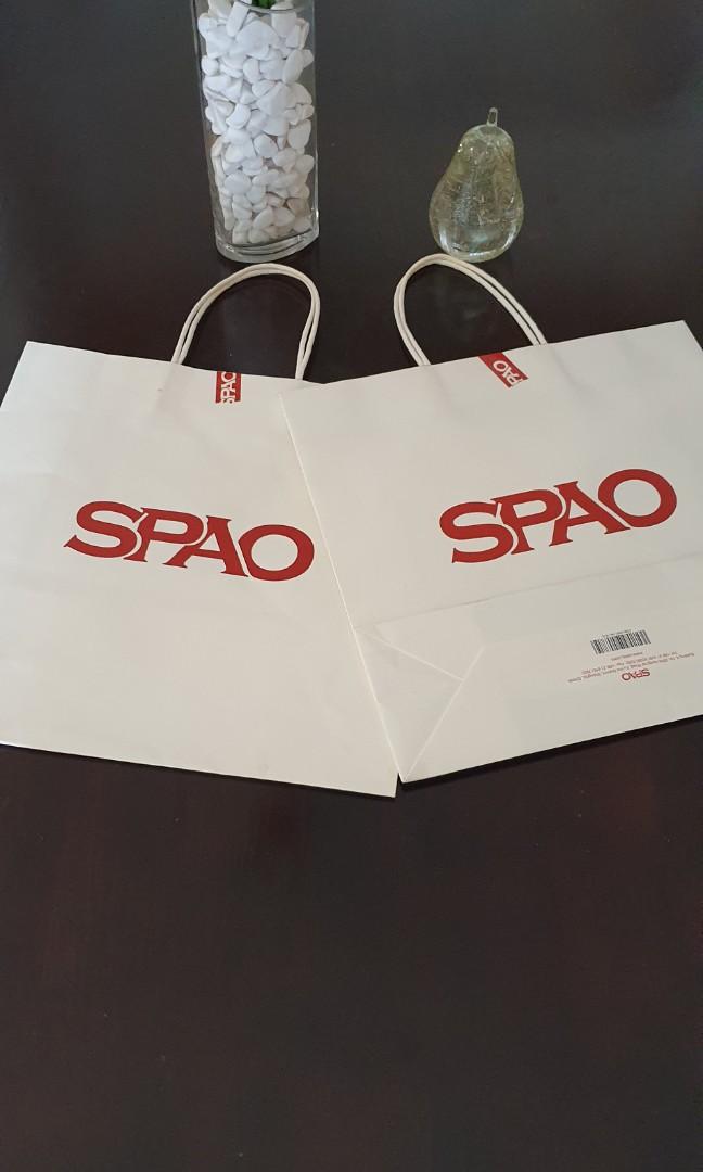 Spao Paper Bag, Hobbies & Toys, Stationery & Craft, Art & Prints on ...