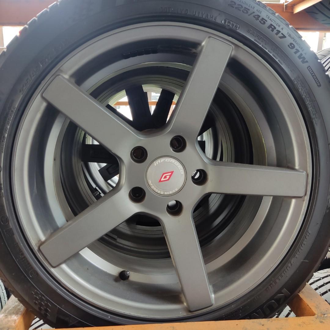 Sports Rims 17 inch, Car Accessories, Tyres & Rims on Carousell