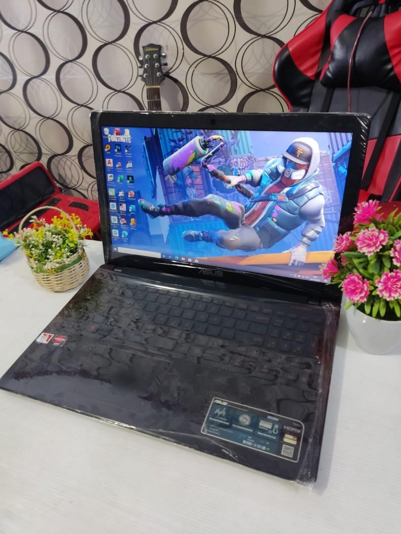 [SSD+HDD] Laptop Gaming Desain Asus X550I Baby ROG AMD FX RAM 8GB/SSD ...