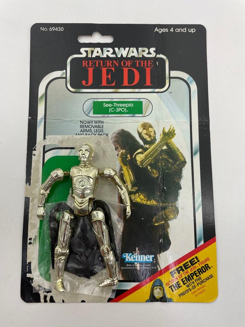 Star Wars kenner removable limbs C3PO empire strikes back mail away ...