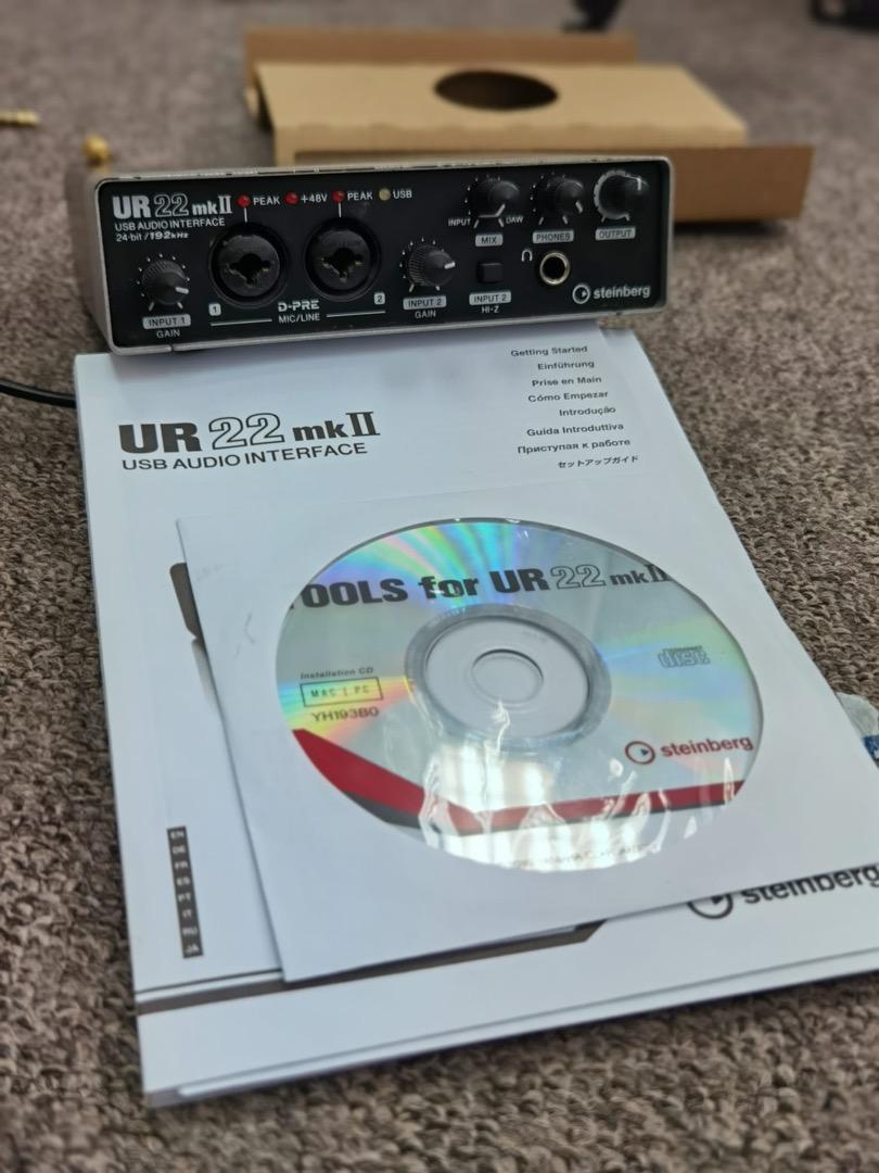 Steinberg UR22 MK2 Value Edition, Audio, Other Audio Equipment on Carousell