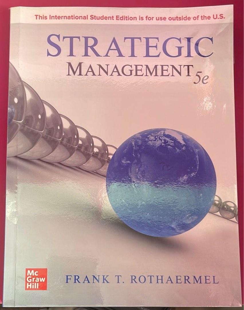 Strategic Management (5th Edition) by Frank Rothaermel, Hobbies & Toys ...