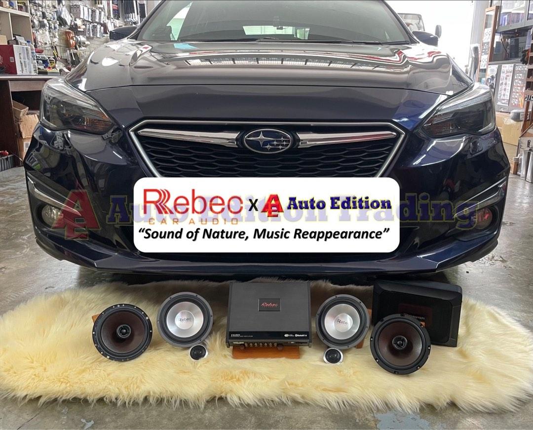 Subaru Levorg on Rebec Car Audio full sound system - speakers DSP ...