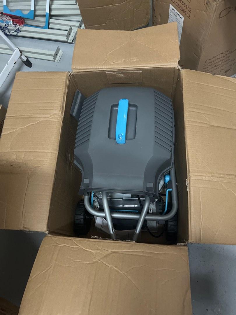 swift 32cm Cordless Lawnmower, Brushless Battery Lawn Mower with 2-in-1 ...